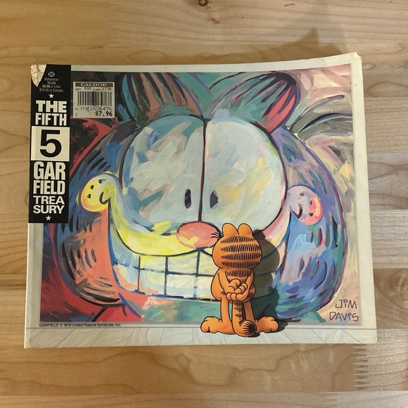 US Comics | Other | Jim Davis Garfield Worldwide 5th Comic Strip Book ...